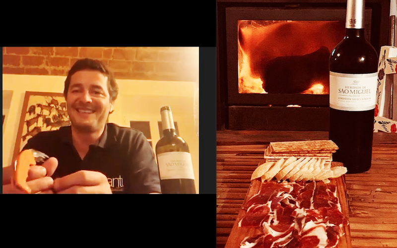 Alexandre Relvas, da Herdade de São Miguel, participa de degustação ao ...